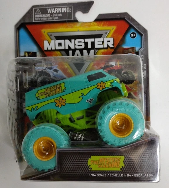 MONSTER JAM THE Mystery Machine Scooby Doo 1:64 Diecast 2022 EUR 8,58 ...