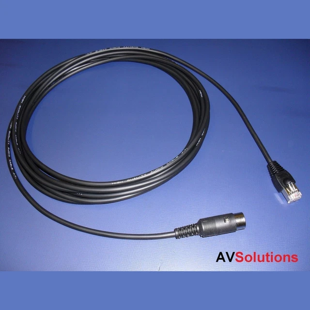 B&O SPEAKER CABLE RJ45 to 8-Pin PowerLink BeoLab for Bang & Olufsen HQ ...