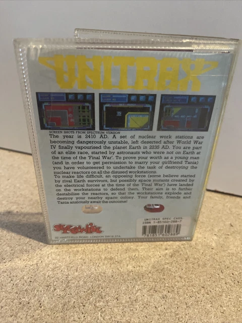 UNITRAX - SINCLAIR Zx Spectrum 48k 128k - Pal - Complet $24.31 ...