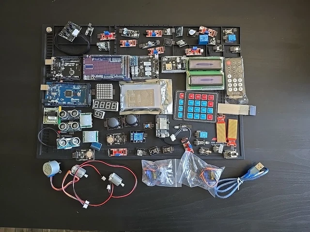 ELEGOO UNO R3 + MEGA 2560 Project Super Starter Kit Arduino Dev Kit ... ELEGOO UNO R3 + MEGA 2560 Project Super Starter Kit Arduino Dev Kit ...