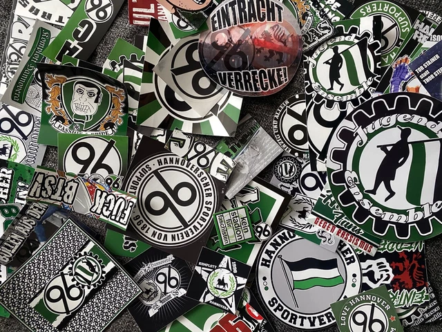 AUFKLEBERPAKET HANNOVER 96 Ultras Sticker Szenekleber 50 Stück H96 ...