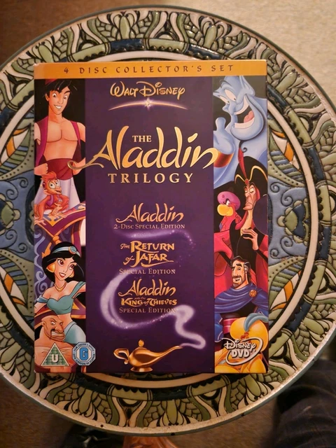 ALADDIN TRILOGY DVD (2004) Ron Clements, Zaslove (DIR) cert U 3 discs £ ...