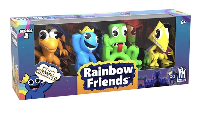 RAINBOW FRIENDS - Series 2 Collectable Figure 4PK Neon /Toys - Toys ...