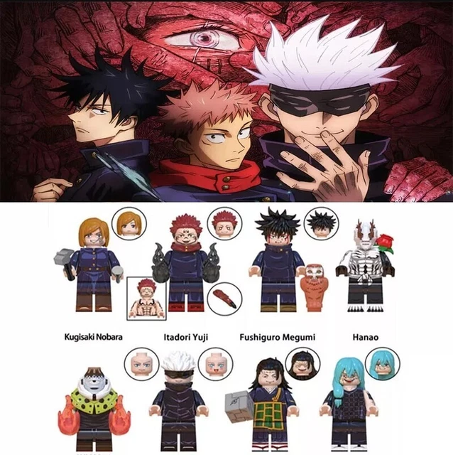 ANIME JUJUTSU KAISEN Ryomen Sukuna Gojo Satoru Itadori Yuji Figure ...