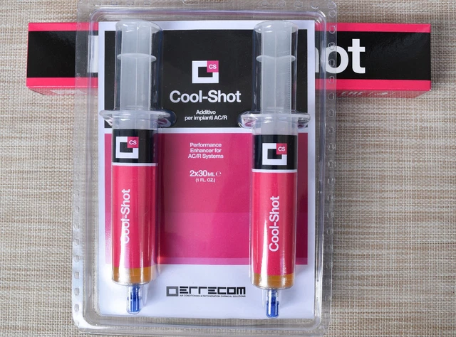 2X30ML COOL SHOT Additive for KZF Air Conditioners with R134a & R1234yf ...