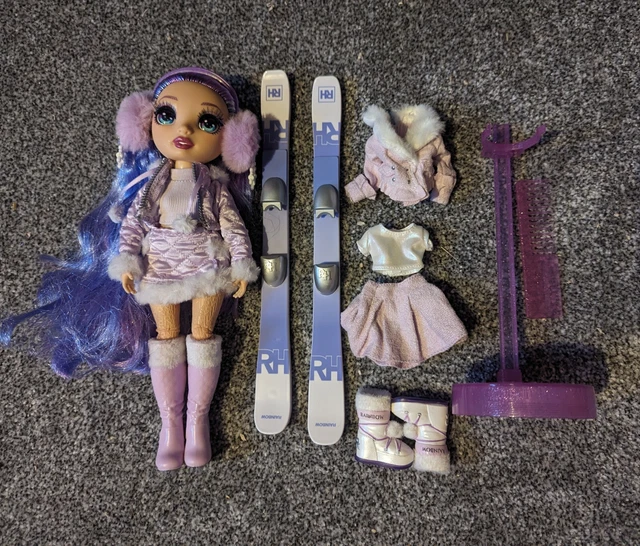 RAINBOW HIGH WINTER Break Violet Willow £15.00 - PicClick UK