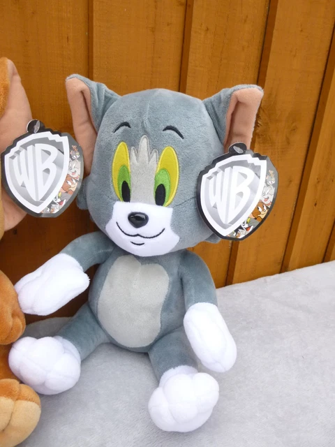 WARNER BROTHERS SET of Tom and Jerry Soft Plush Toys Cat & Mouse 10" £ ...