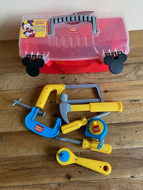 DISNEY STORE DISNEY Junior Mickey Mouse Clubhouse Tool Box Kids Toy £10 ...