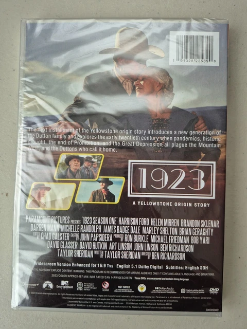 1923 - A Yellowstone Origin Story : Season 1 *NEW SEALED* $12.97 ...