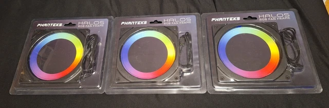 PHANTEKS HALOS RGB Fan Frame 140mm-Rahmen, RGB-LED - schwarz | Preis je ...