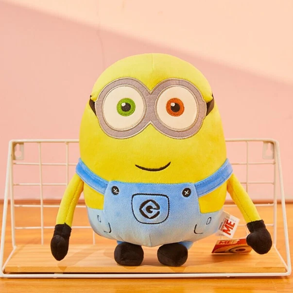 DESPICABLE ME CARTOON Minion Plush Toy Stuart Kevin Cute Soft Doll Kids ...