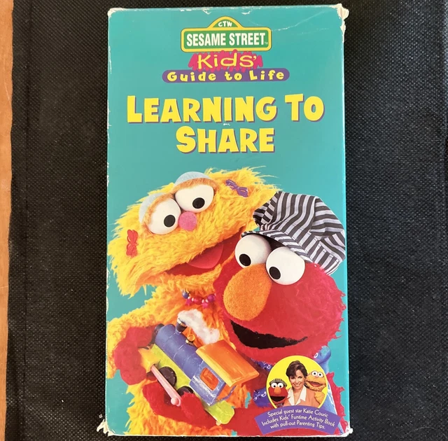 SESAME STREET KIDS Guide to Life: Learning to Share VHS Tape 1996 VTG ...