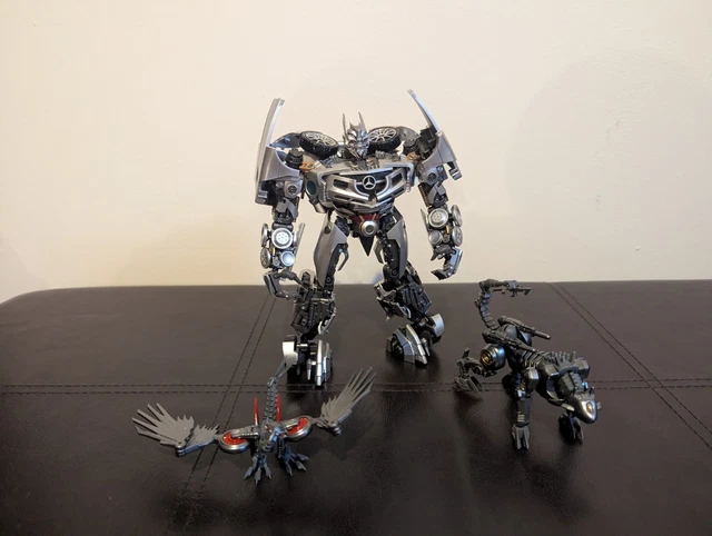 COMPATIBLE WITH TRANSFORMERS Masterpiece Mpm Soundwave, Laserbeak ...