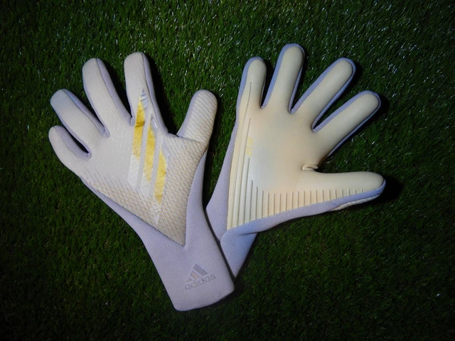 ADIDAS X PRO White Mikki van Sas Version Goalkeeper Glove Size 9.5 £100 ...