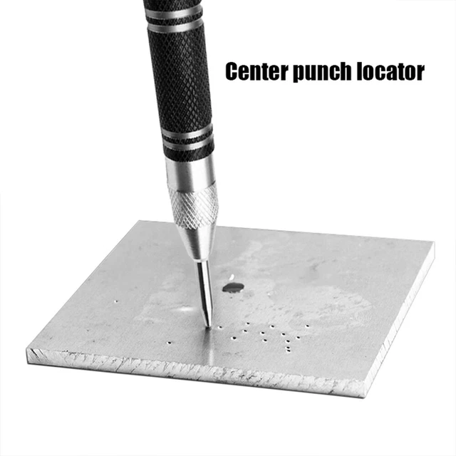 SPRING LOADED MARKING Drill Center Hole Punch Woodworking Automatic ...