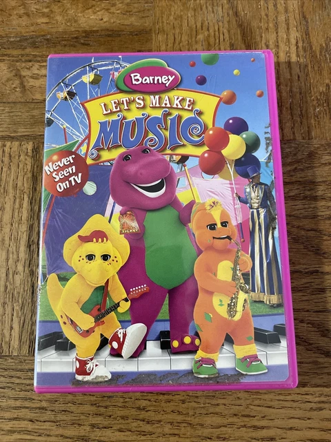 BARNEY LETS MAKE Music DVD $22.61 - PicClick CA