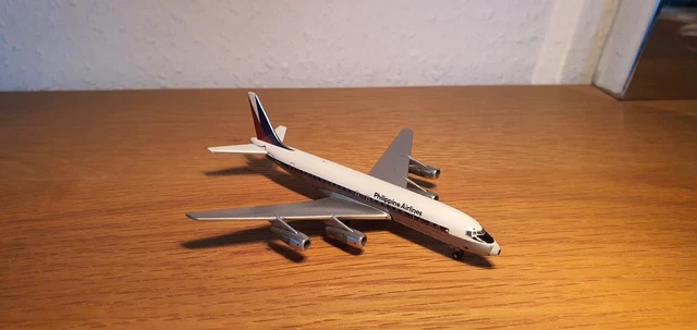 1:400 RP-C801 DOUGLAS DC-8-53 Philippines Philippine Airlines Retro ...