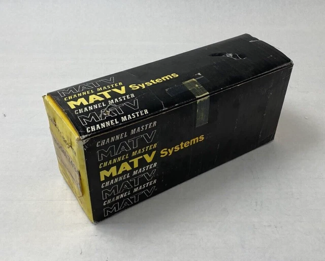 CHANNEL MASTER MATV Systems Model 7494 Band Pass Filter UHF Band ...