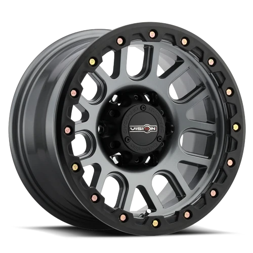 18X9 VISION OFF-ROAD 111 Nemesis Gunmetal Wheel 6x5.5 (18mm) EUR 276,28 ...