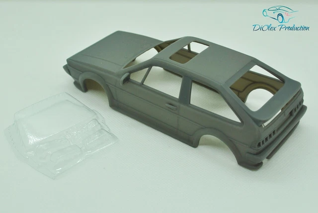 1/24 3D PRINT resin NOT CAST body VW Scirocco Second Gen transkit for ...