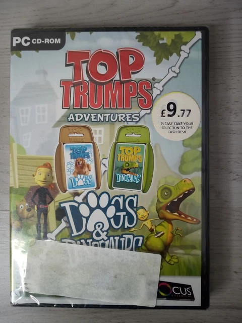 TOP TRUMPS ADVENTURES Pc Cd-Rom Game - Factory Sealed Vintage Rare ...
