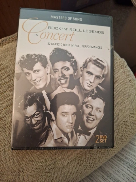 DVD ROCK AND Roll Legends In Concert Sealed Dvd 32Classic RockNRoll ...