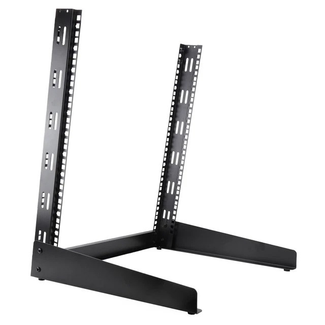 12U 19 INCH Rack Mount Stand Open Frame for Desktop/Work Surface/Studio ...