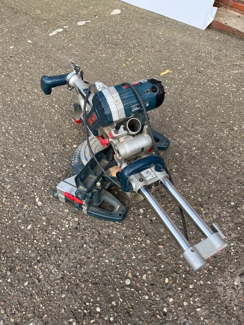 BOSCH GCM 10 SD 10" Double Bevel Sliding Mitre Saw - 110v USED £150.00 ...