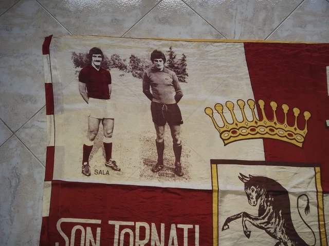 BANDIERA TORINO CALCIO Anno 1976 Flag Drapeau No Ultras Toro 128x95 ...
