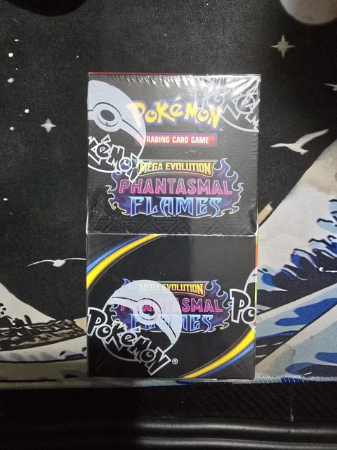 POKEMON PHANTASMAL FLAMES Sealed Half Booster Box 🔥 £98.45 - PicClick UK
