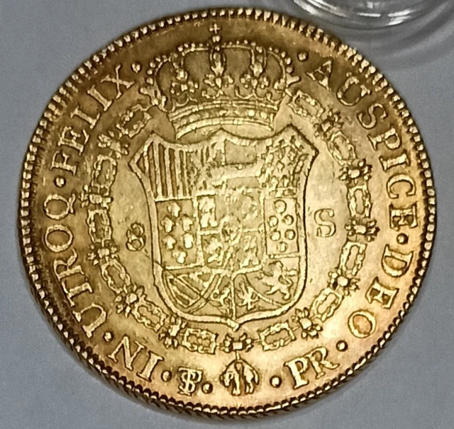 GOLDMÜNZE 8 ESCUDO Potosì R3 sehr selten Top Erhaltung EUR 3.980,00 ...