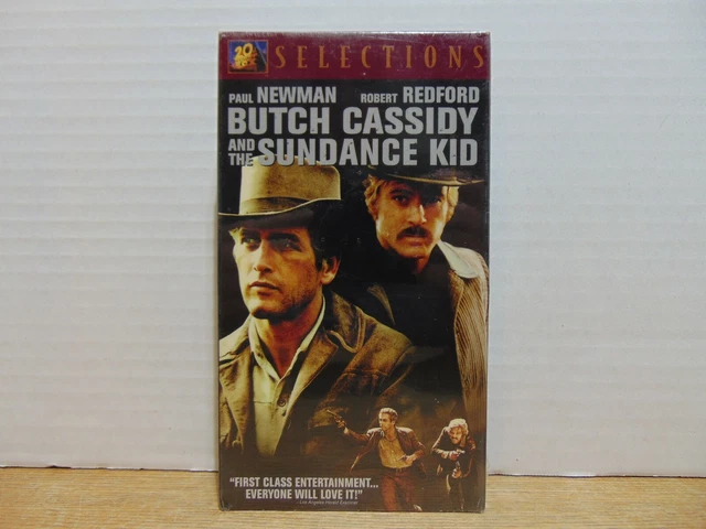 BUTCH CASSIDY AND The Sundance Kid Paul Newman Robert Redford PG VHS ...