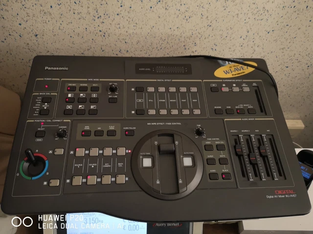 TABLE DE MIXAGE Panasonic Digital Wj-Ave 7 Av Mixer EUR 60,00 - PicClick FR