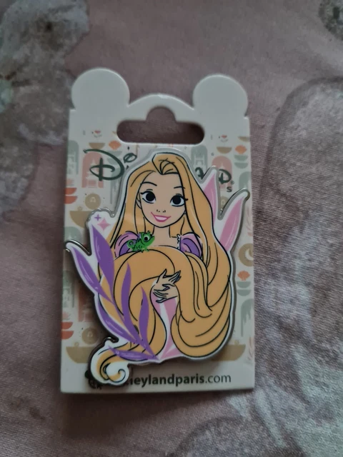 DISNEY DLP DLRP Disneyland Paris Tangled Flower Series Pascal Rapunzel ...