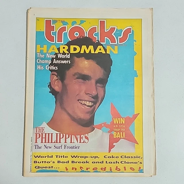 TRACKS - VINTAGE Australian Surfing Newspaper Magazine June 1988 $39.99 ...