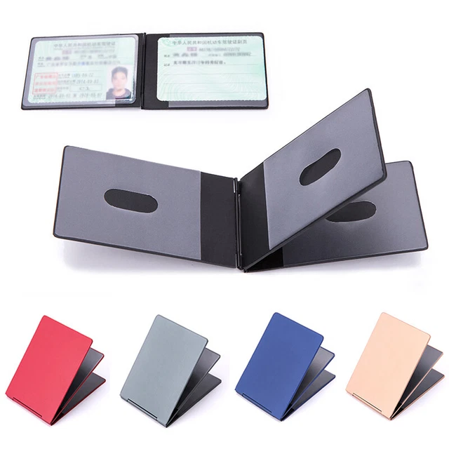 DRIVER LICENSE HOLDER Pass Purse Car Driving Documents Id Credit Card ...