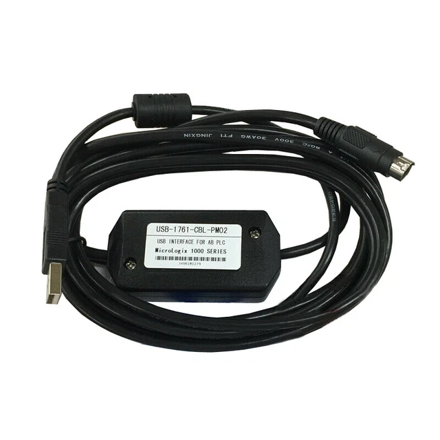 USB-1761-CBL-PM02 USB PLC Programming Cable for AB MicroLonix 1000 ...