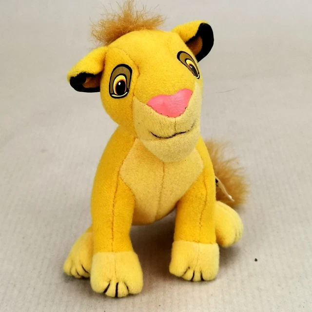 DISNEY 2003 LION King Simba Kissing Cubs Hasbro Paw Tucket Plush Soft ...