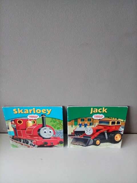 THOMAS THE TANK engine and Friends 2 books Jack and Skarloey by Egmont ...