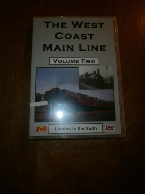 BRITISH RAILWAYS TVP DVD-West Coast Main Line (Steam) London to The ...