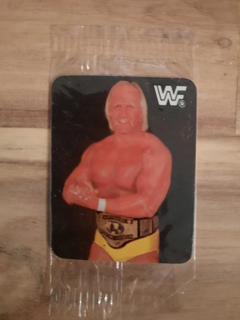 SEALED 1987 HOSTESS Frito-Lay WWF HULK HOGAN Mini Sticker Card WWE $9. ...