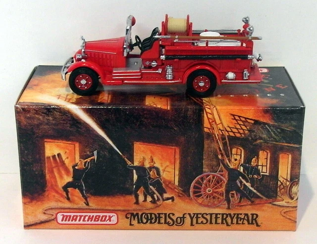 MATCHBOX 1/43 SCALE Diecast YFE15 - 1935 Mack AB Fire Engine EUR 34,99 ...