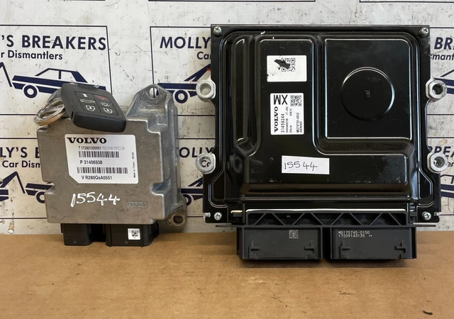 VOLVO V40 ECU KIT (12-19) ECU Airbag Control Module & Key £79.99 ...