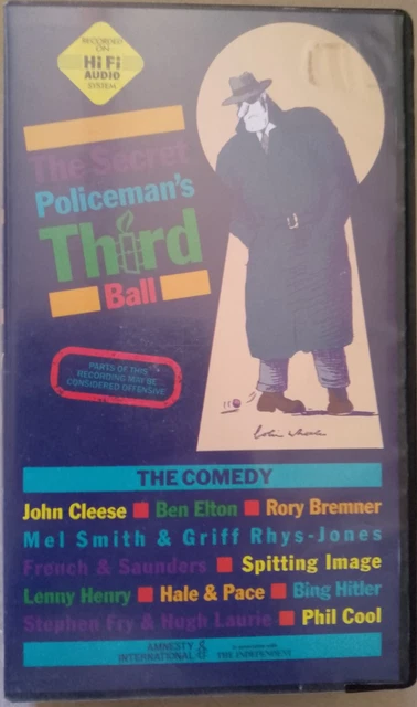 SECRET POLICEMAN'S THIRD Ball - The Comedy VHS PAL Video Cleese ...