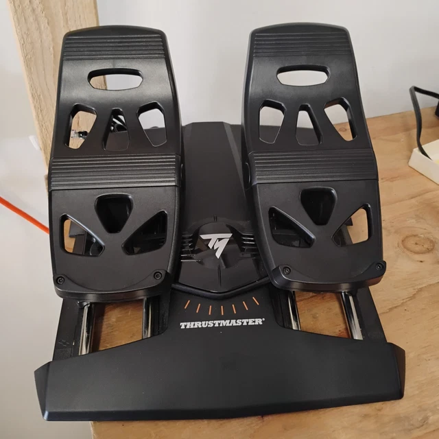 THRUSTMASTER TFRP T Flight Rudder Pedals No USB Adapter $51.99 - PicClick