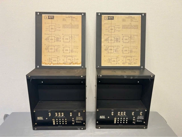 ALTEC N-500-F DIVIDING Network Pair Vintage Set Tested Japan Works ...