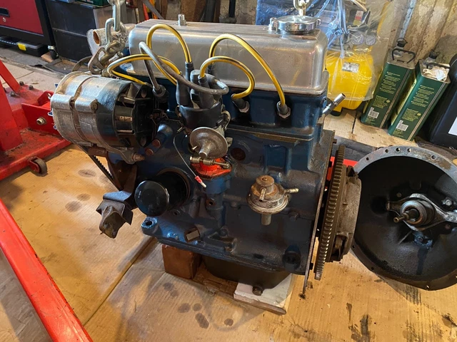 TRIUMPH SPITFIRE 1500 Engine, gearbox, radiator and tubular exhaust ...