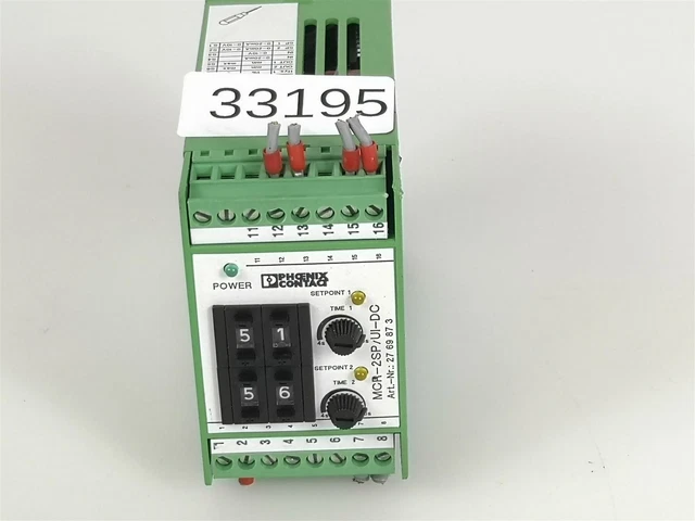PHOENIX CONTACT MCR-2SP / Ui-dc Fin de Course Grenzsignalgeber 2769873 ...
