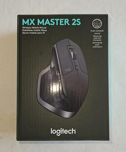 LOGITECH MX MASTER 2S Wireless Mouse Flow Cross-Computer - PC/MAC (New ...