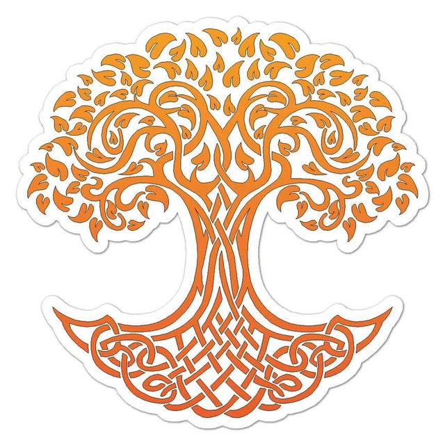 CELTIC KNOT TREE, Vinyl Decal Sticker, Indoor Outdoor, 3 Sizes, #8035 ...